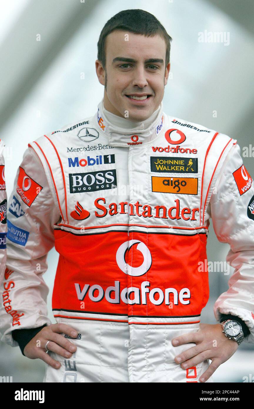 McLaren Mercedes F1 driver and reigninig Formula One World Champion ...
