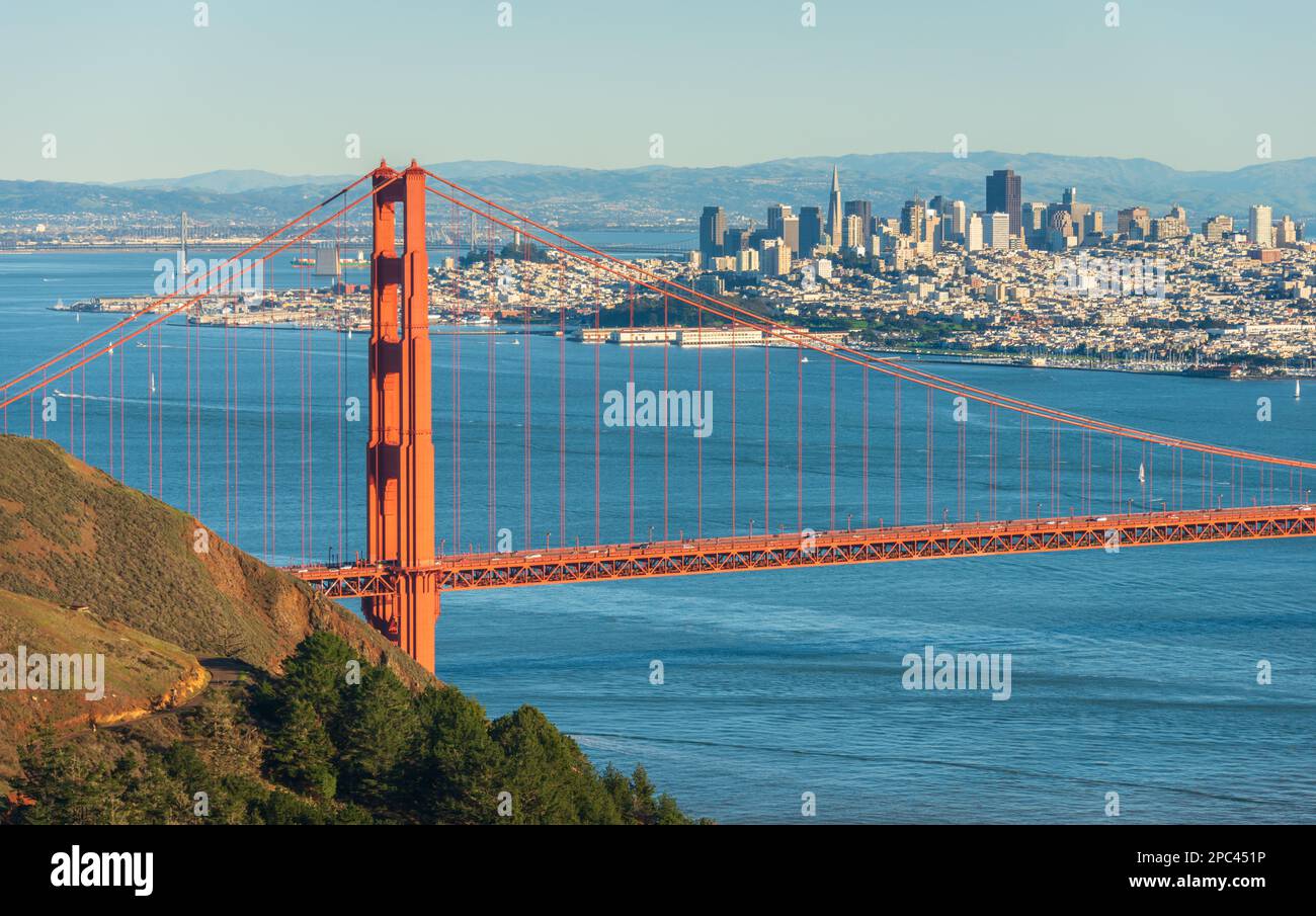 Golden Gate Bridge Recreation Area, California Stock Photo - Alamy