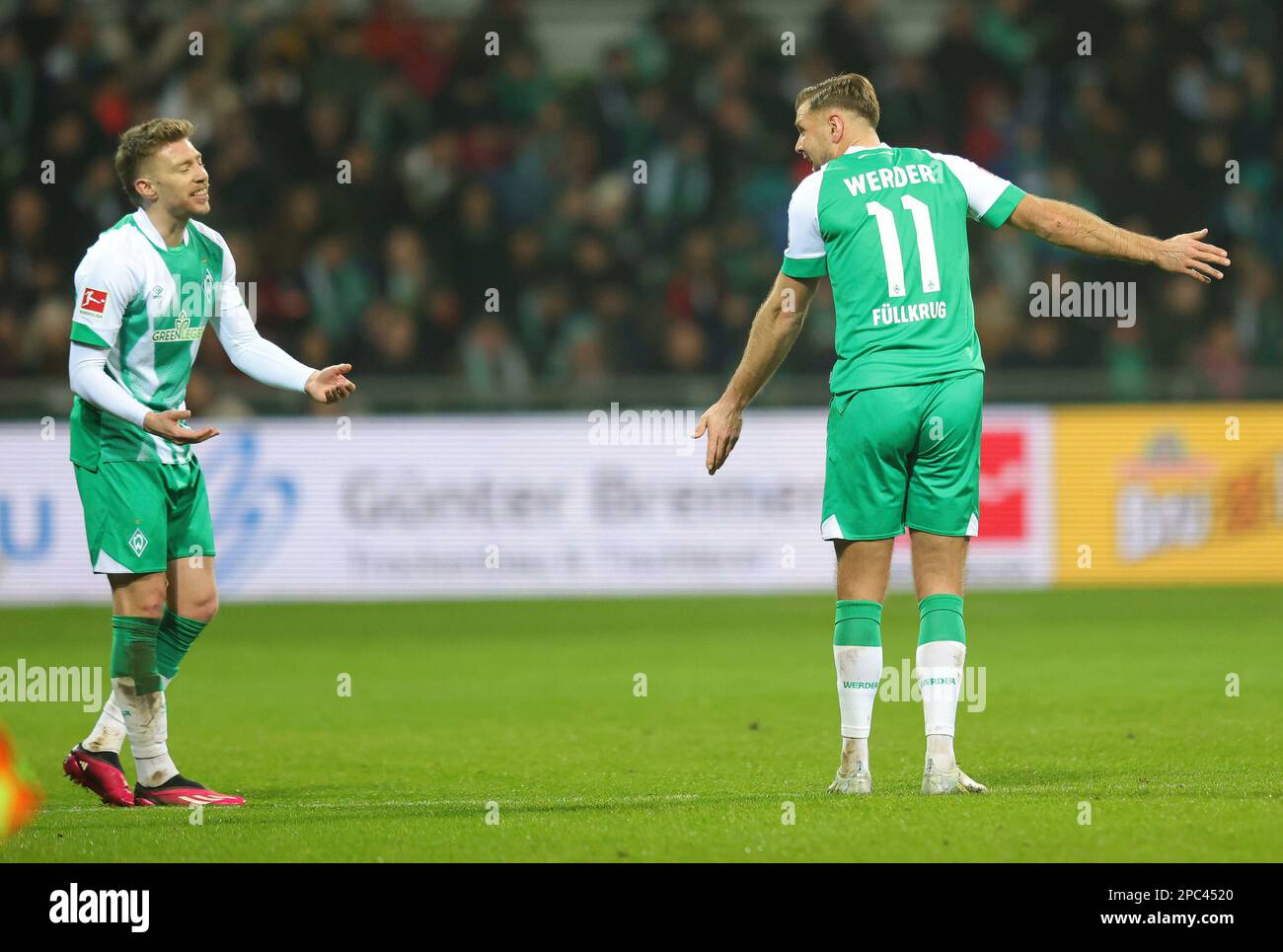Niclas fullkrug werder goal hi-res stock photography and images - Alamy