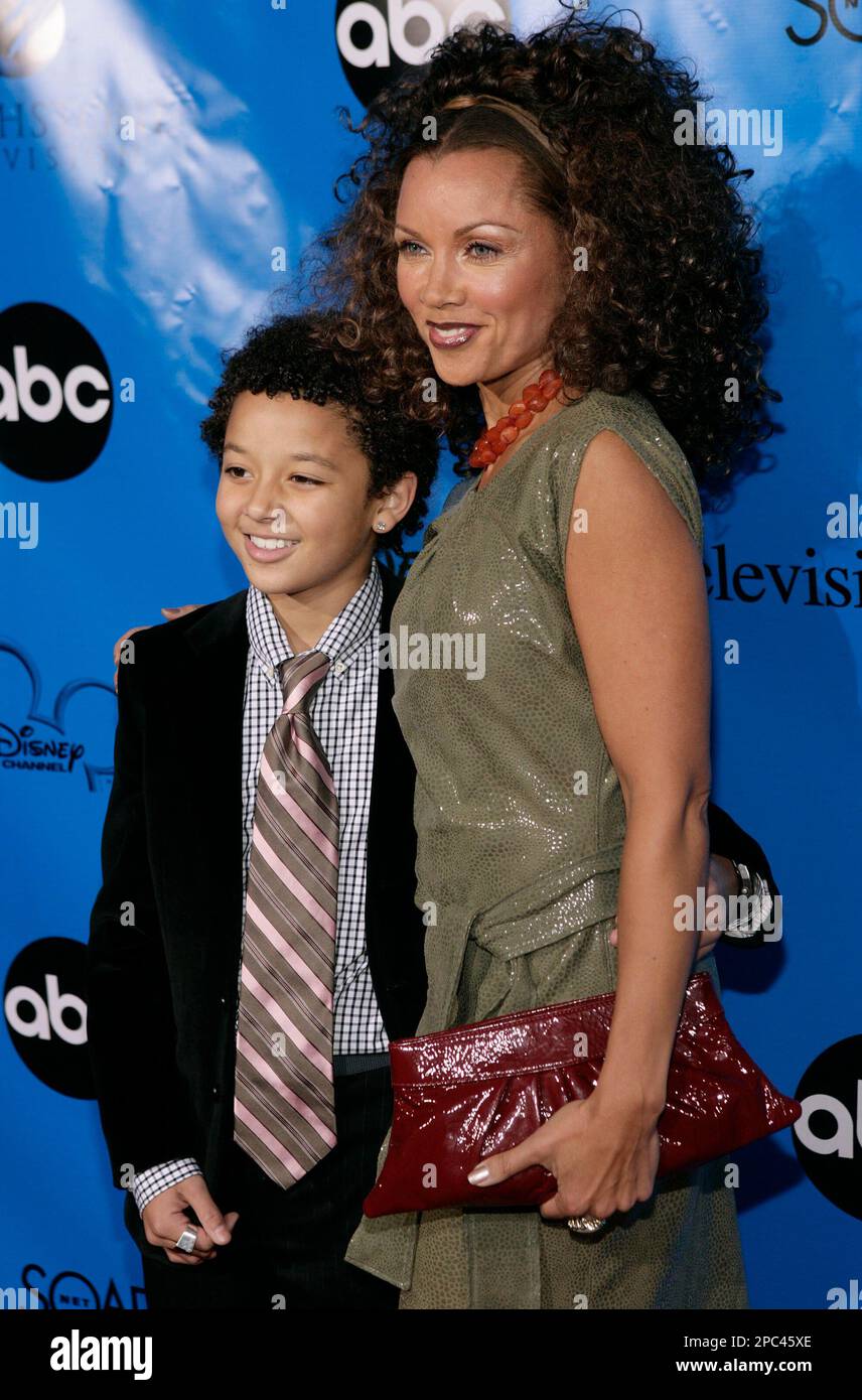 Actress Vanessa Williams, left, and son Devin Hervey arrive at the ...
