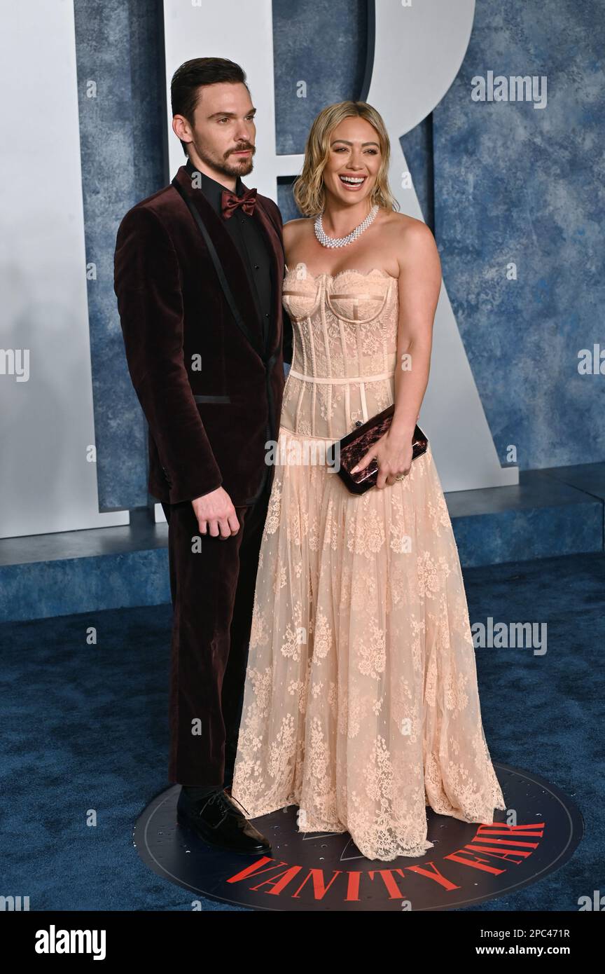 Beverly Hills, USA. 12th Mar, 2023. Hilary Duff & Matthew Koma at the ...
