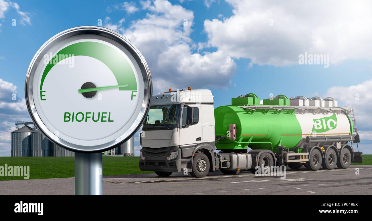 Carbon neutral bio fuel decarbonization concept Stock Photo - Alamy