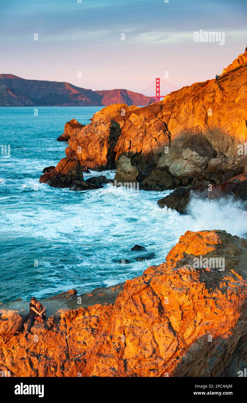 Golden Gate Bridge Recreation Area, California Stock Photo - Alamy