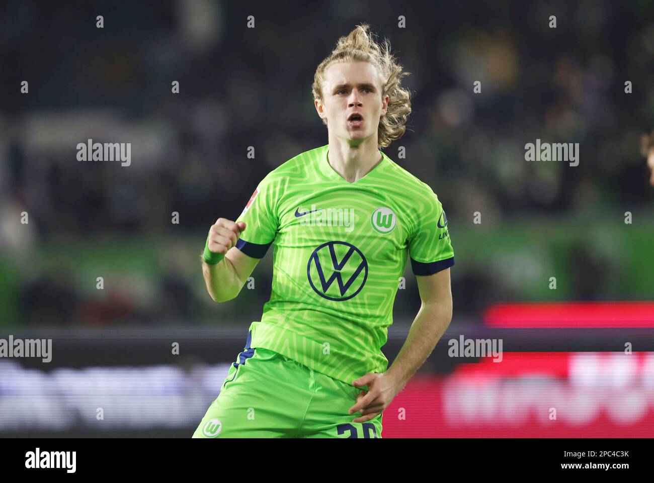 Wolfsburg, Deutschland. 12th Mar, 2023. firo : 03/12/2023, football ...