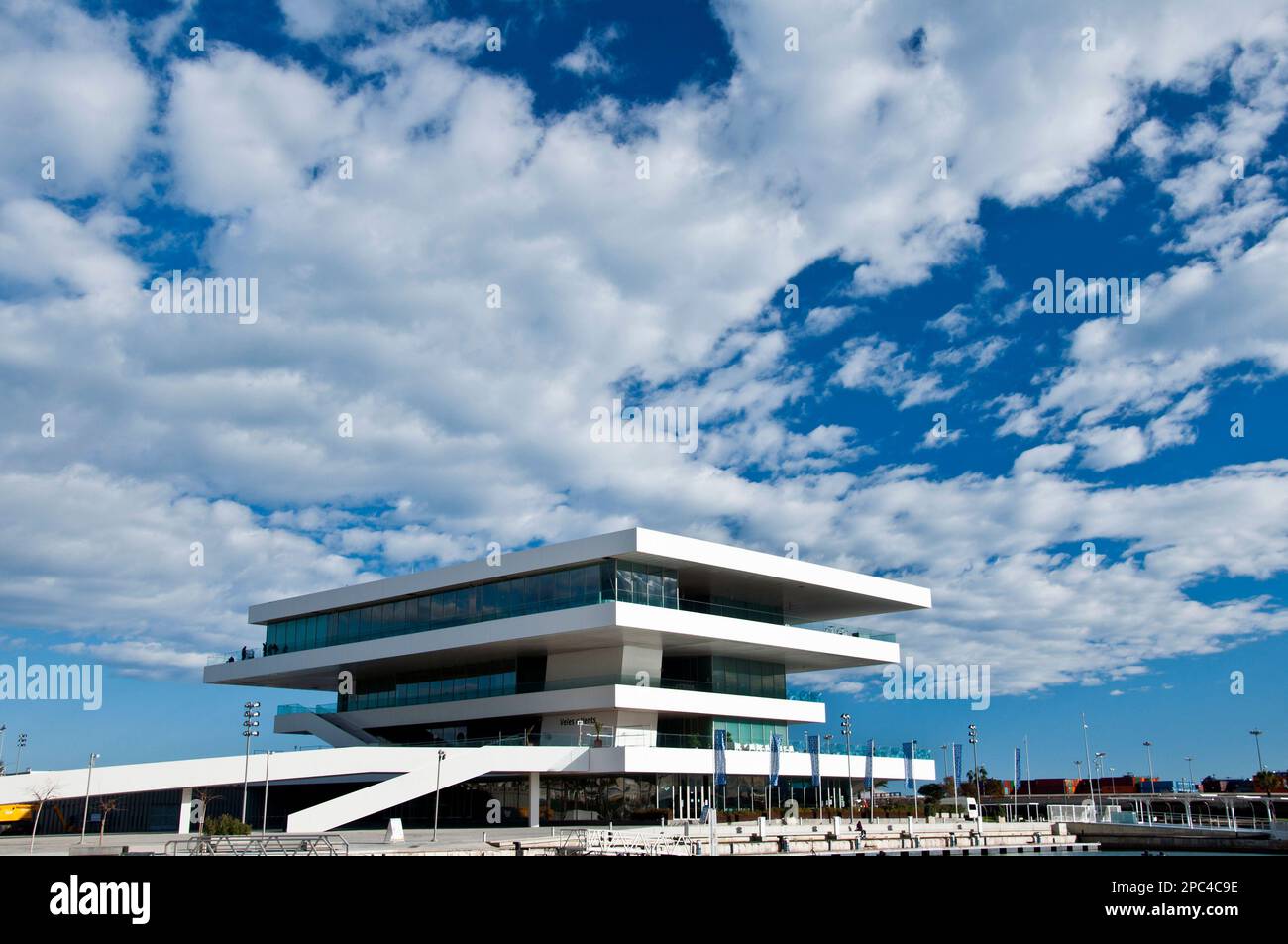 Veles e vents, building designed by David Chipperfield, marina of ...