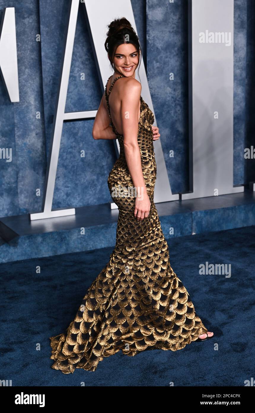 Los Angeles, USA. 13th Mar, 2023. Kendall Jenner arriving at the Vanity ...