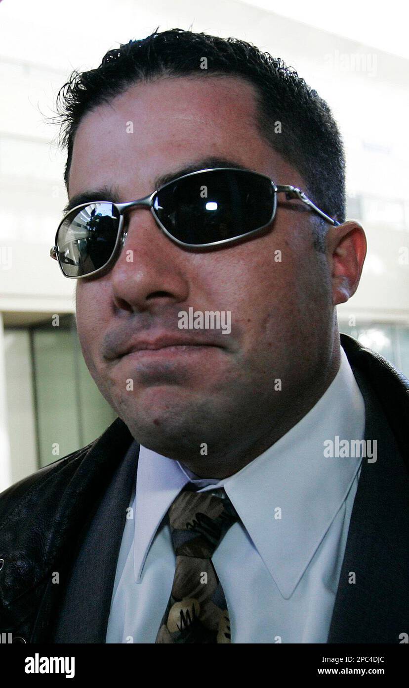 Bryan Wagner of Littleton, Colorado, arrives at a federal courthouse in ...