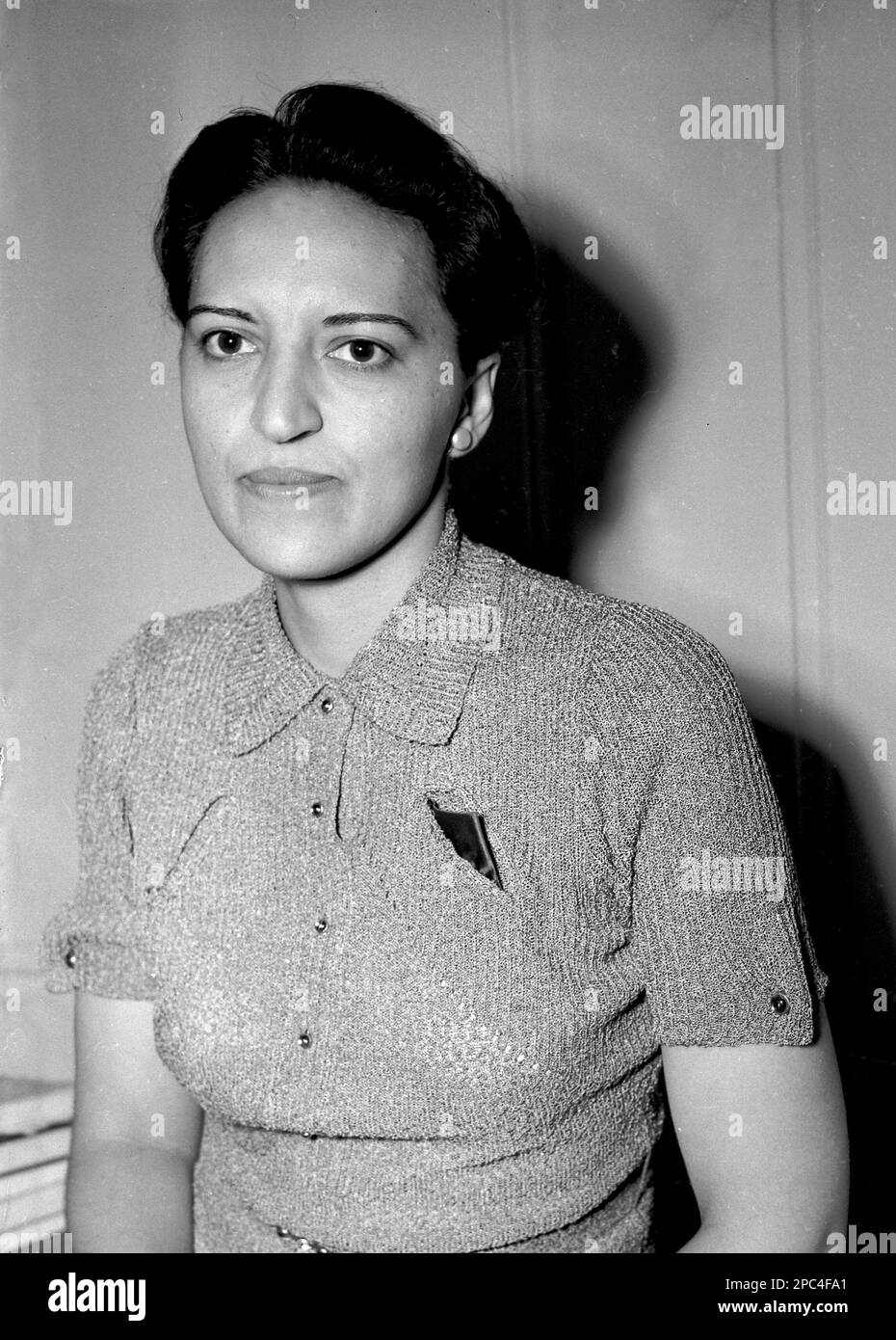 FILE *** Judge Jane Bolin shown at her home in New York, NY after she ...