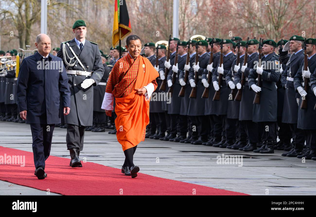 Berlin, Germany. 13th Mar, 2023. German Chancellor Olaf Scholz (SPD ...