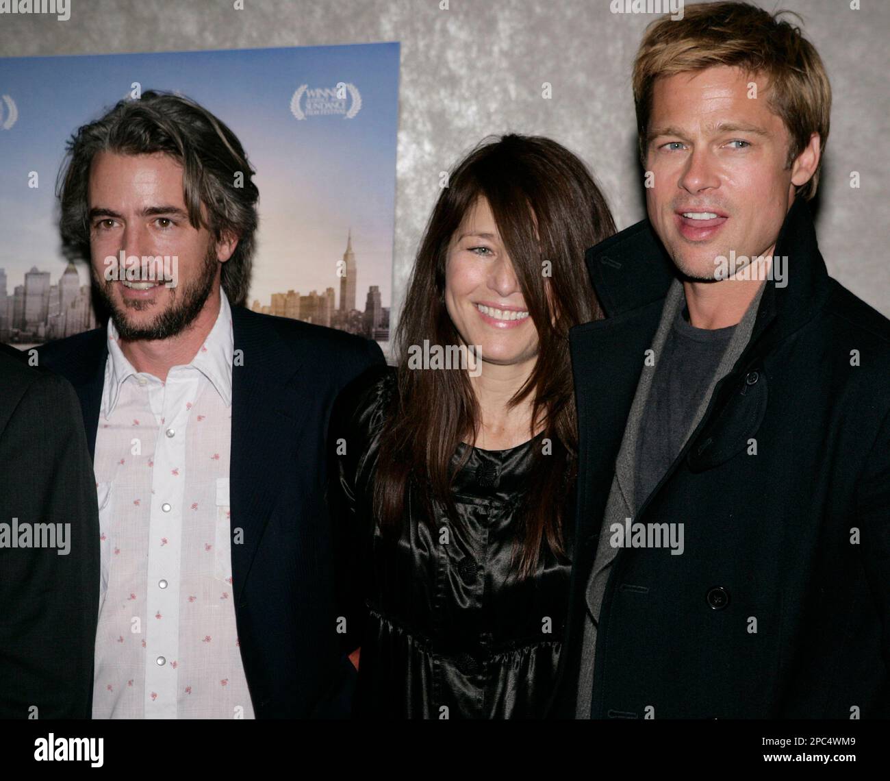 Catherine Keener And Brad Pitt