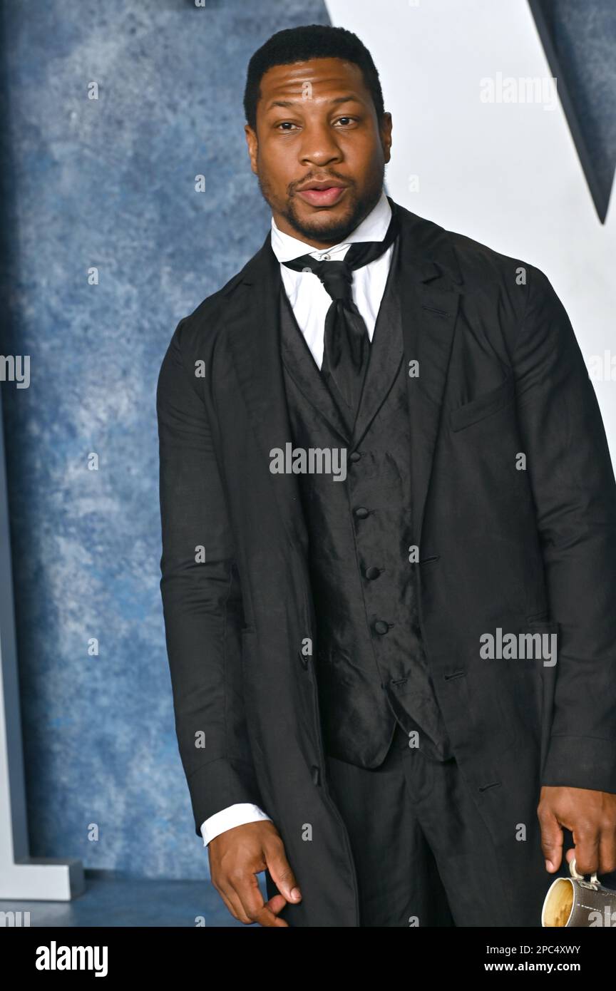 Beverly Hills, USA. 12th Mar, 2023. Jonathan Majors at the 2023 Vanity ...