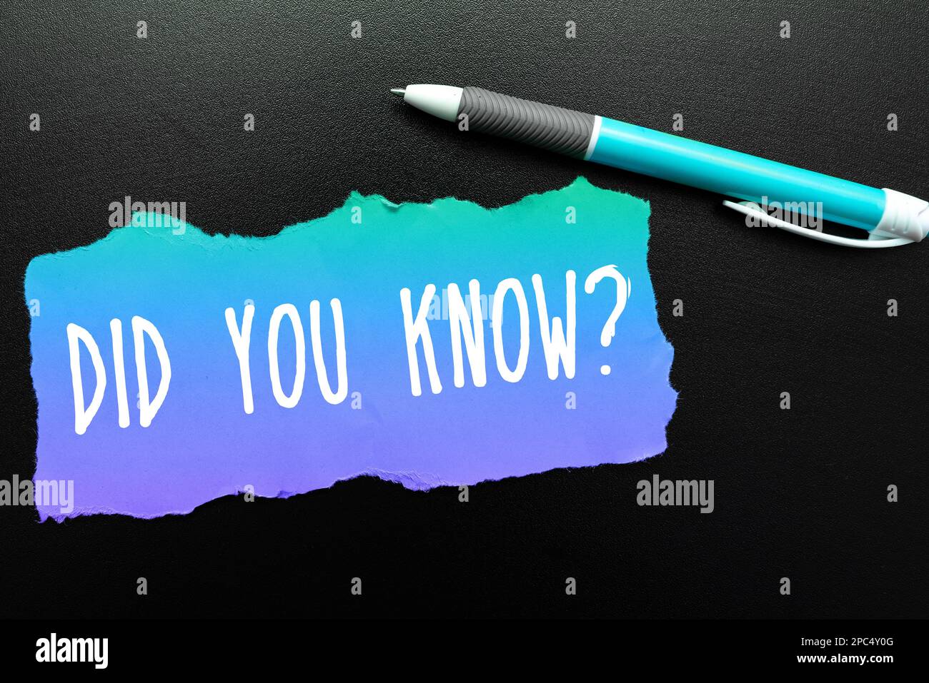 Conceptual display Did You Know. Business showcase Fun Facts and ...