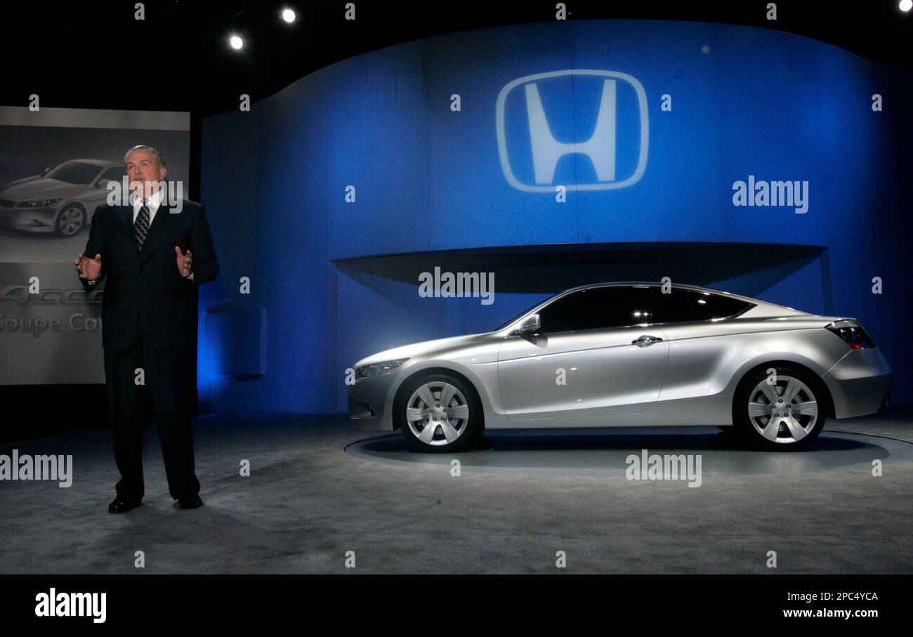 John Mendel, senior vice president for automobile operations at Honda ...