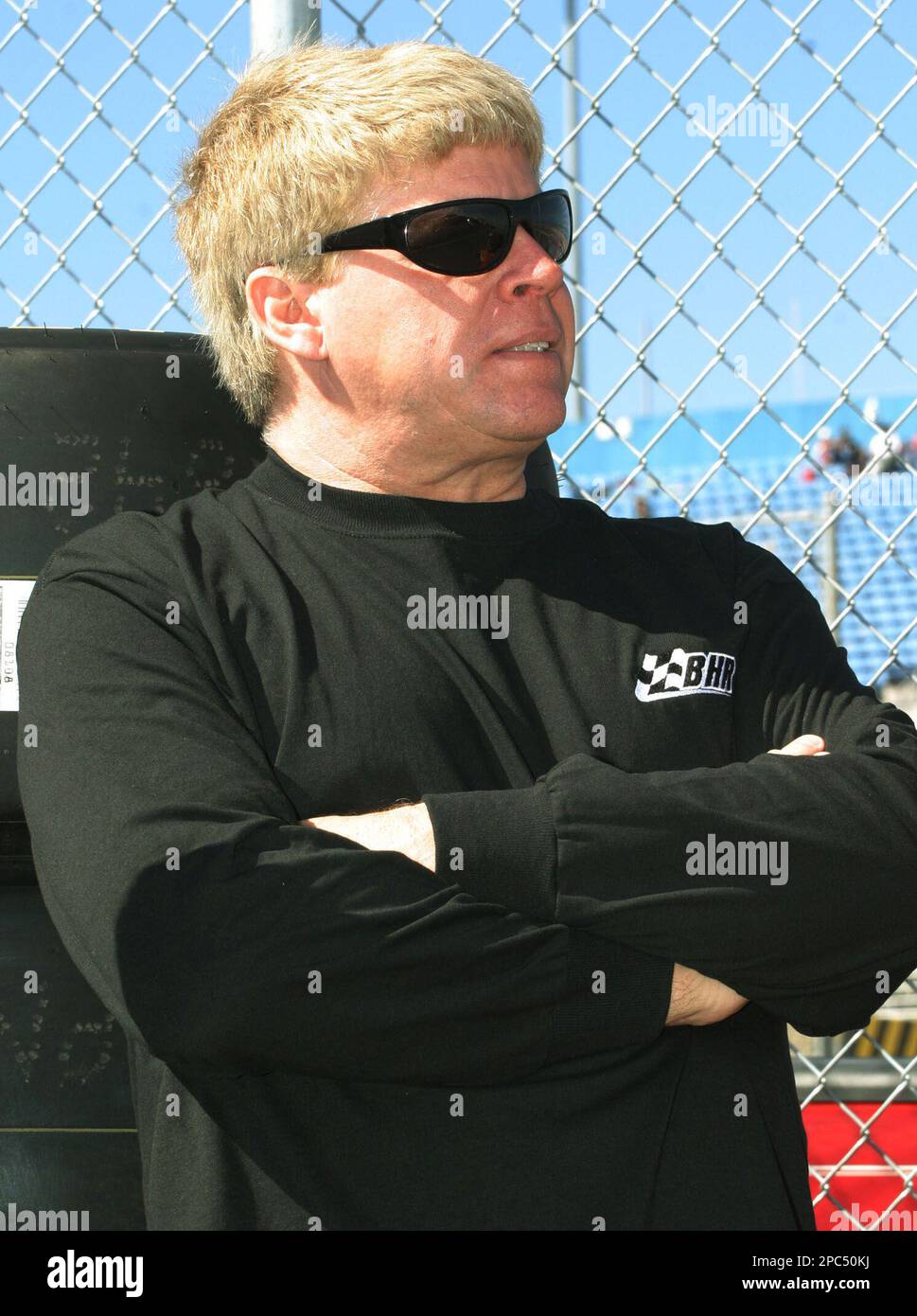 ** FILE **Bobby Hamilton appears before practice at Daytona ...