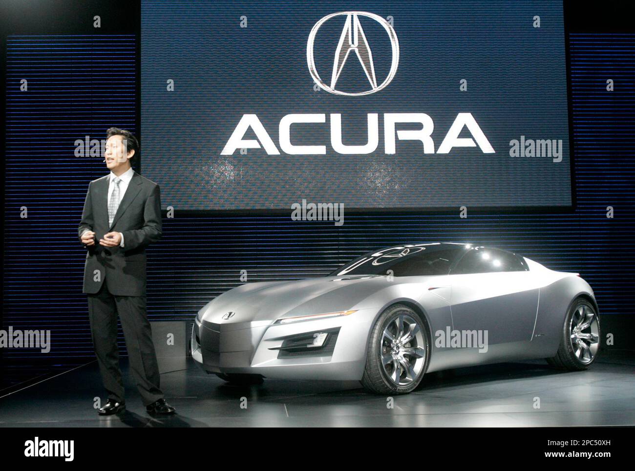 Jon Ikeda, principle designer at the Acura Design Center, introduces the Acura Advanced Sports ...