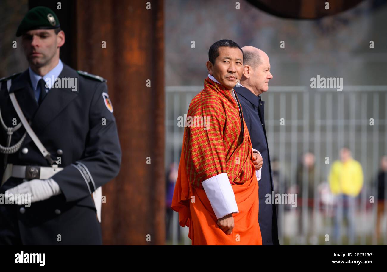 Berlin, Germany. 13th Mar, 2023. German Chancellor Olaf Scholz (SPD ...