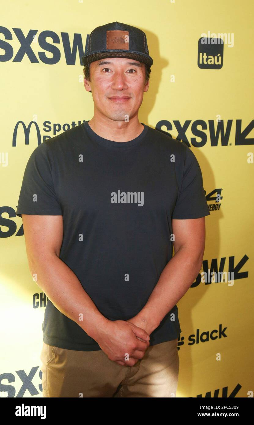 Jimmy Chin arrives for the world premiere of "Wild Life" during the ...