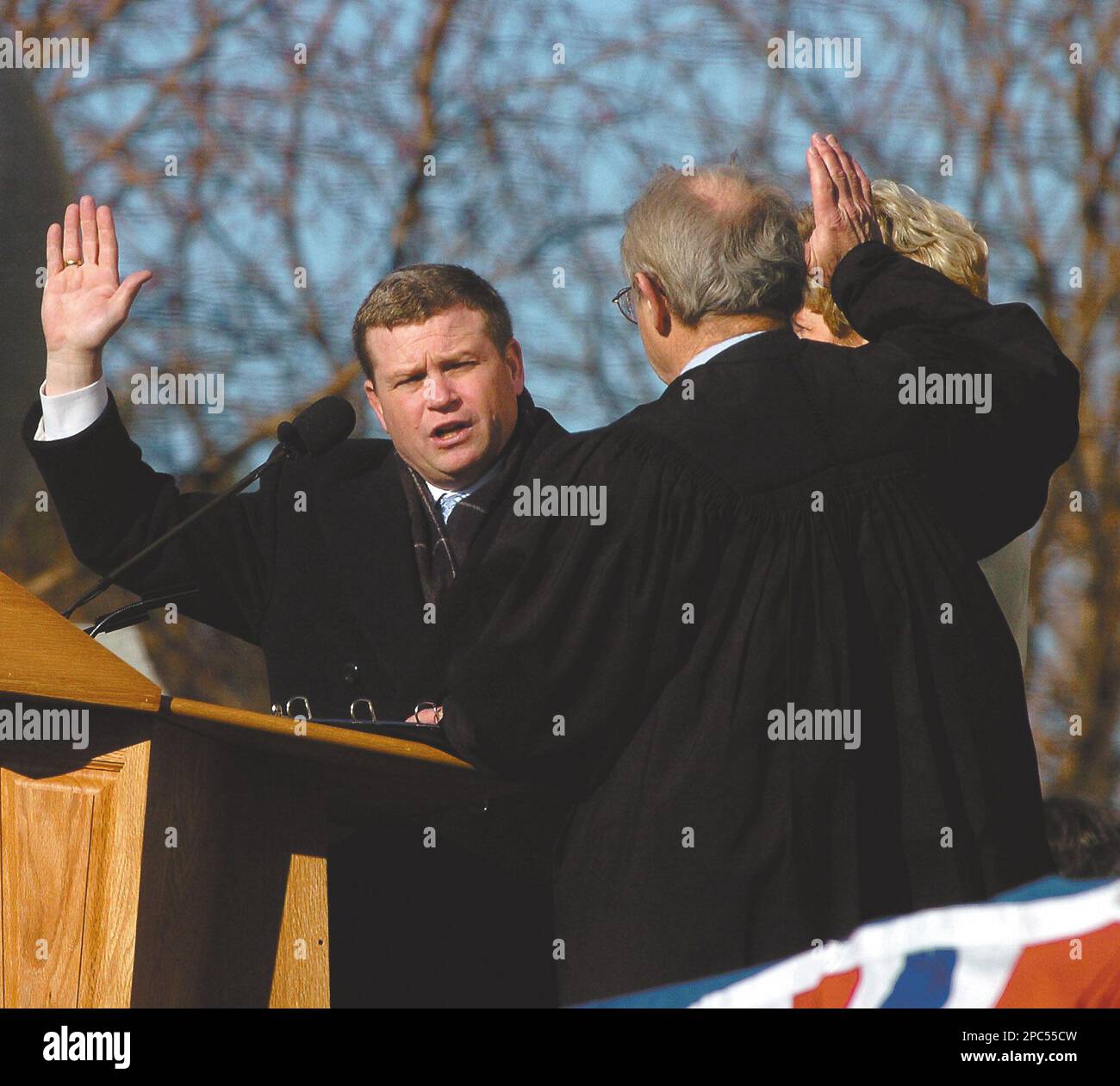 Idaho Attorney General Lawrence Wasden is sworn into office by Idaho ...