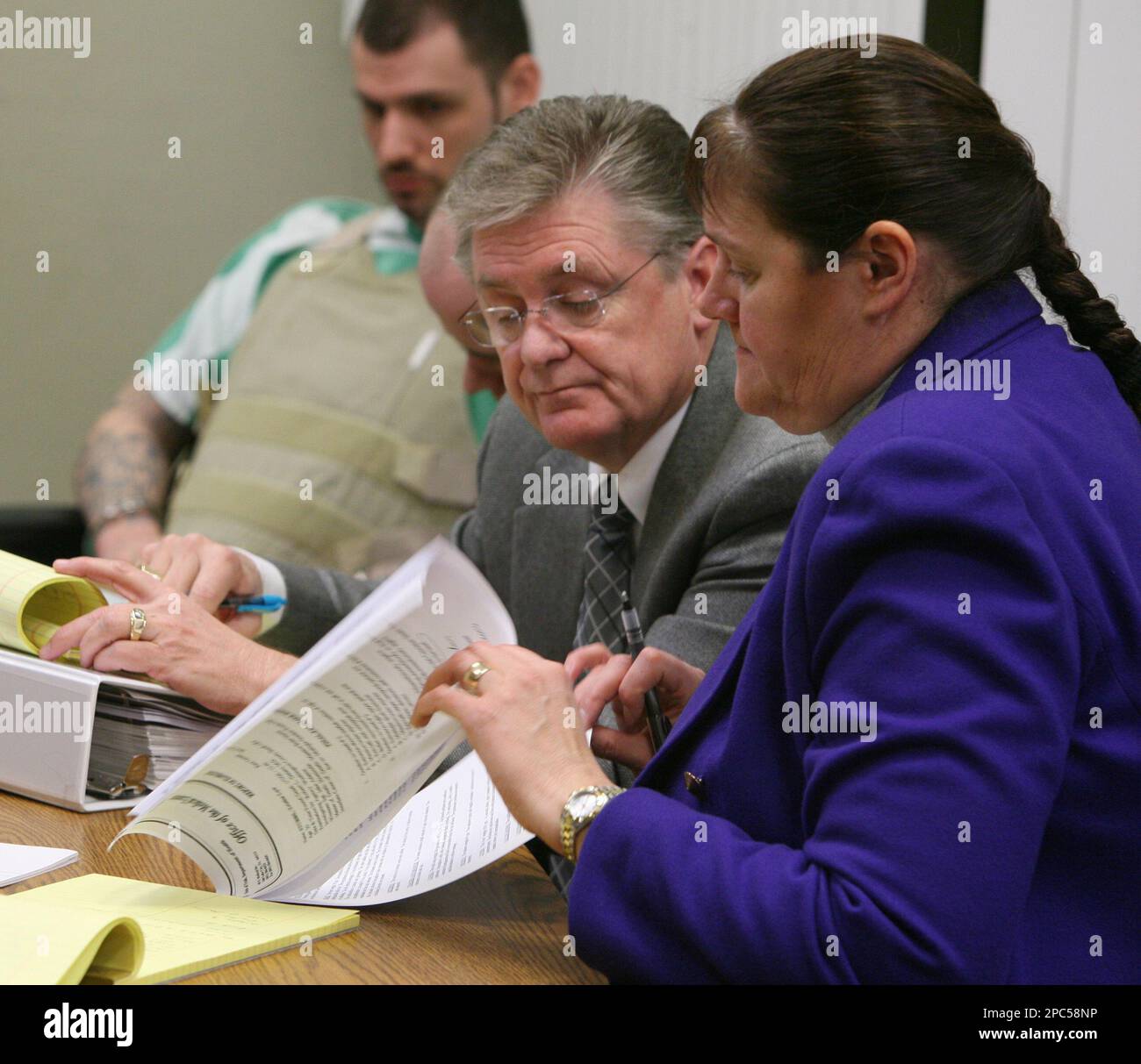Jack Daniel Brown's defense attorneys, Michael Esplin and Mary Corporon ...