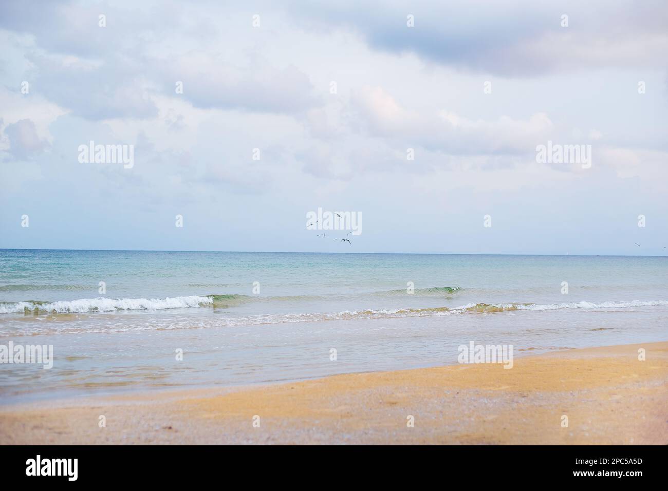 Beautiful sea and sandy beaches of Bulgaria, Nessebar Stock Photo - Alamy