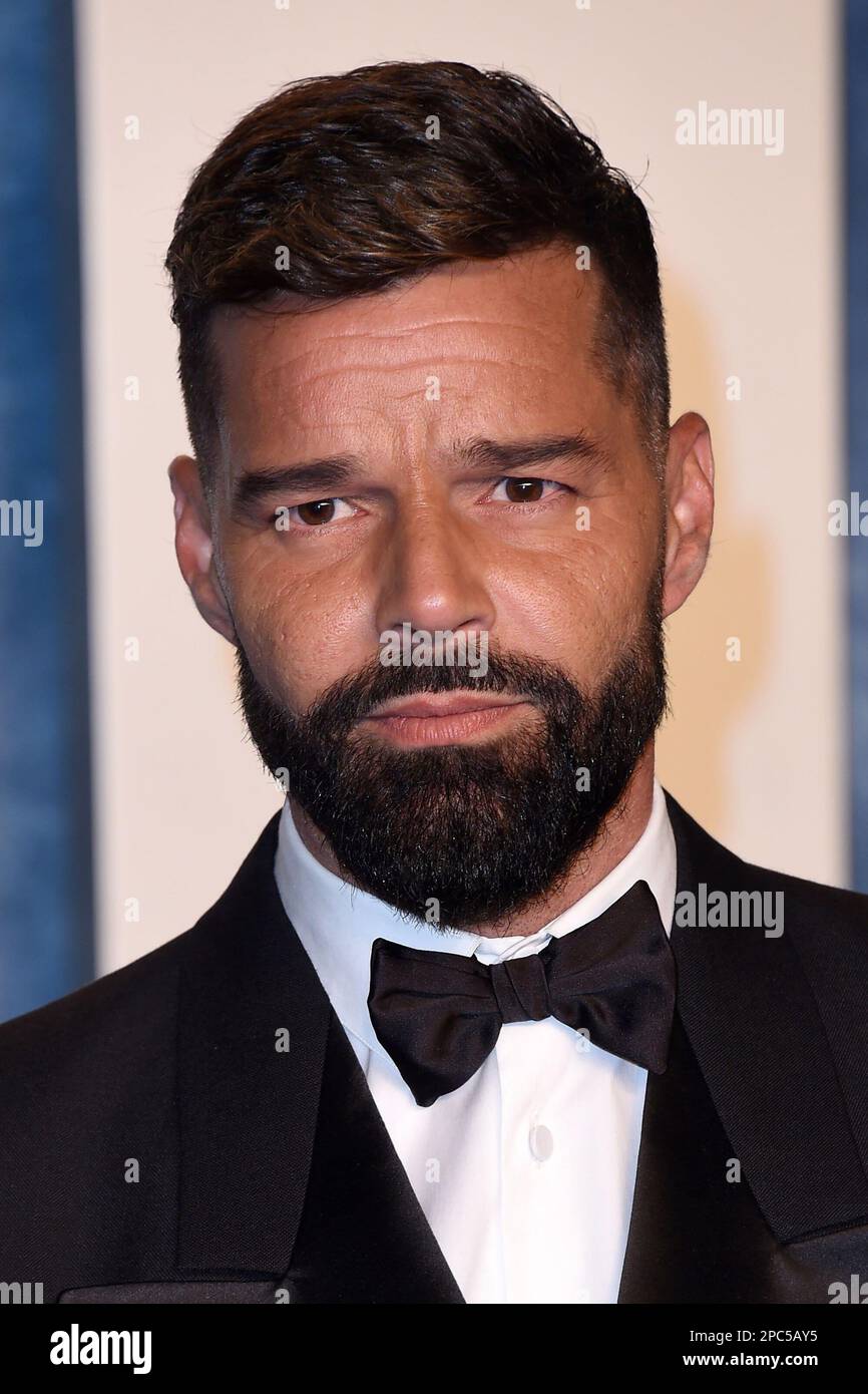 Los Angeles, CA. 12th Mar, 2023. Ricky Martin at the after-party for ...