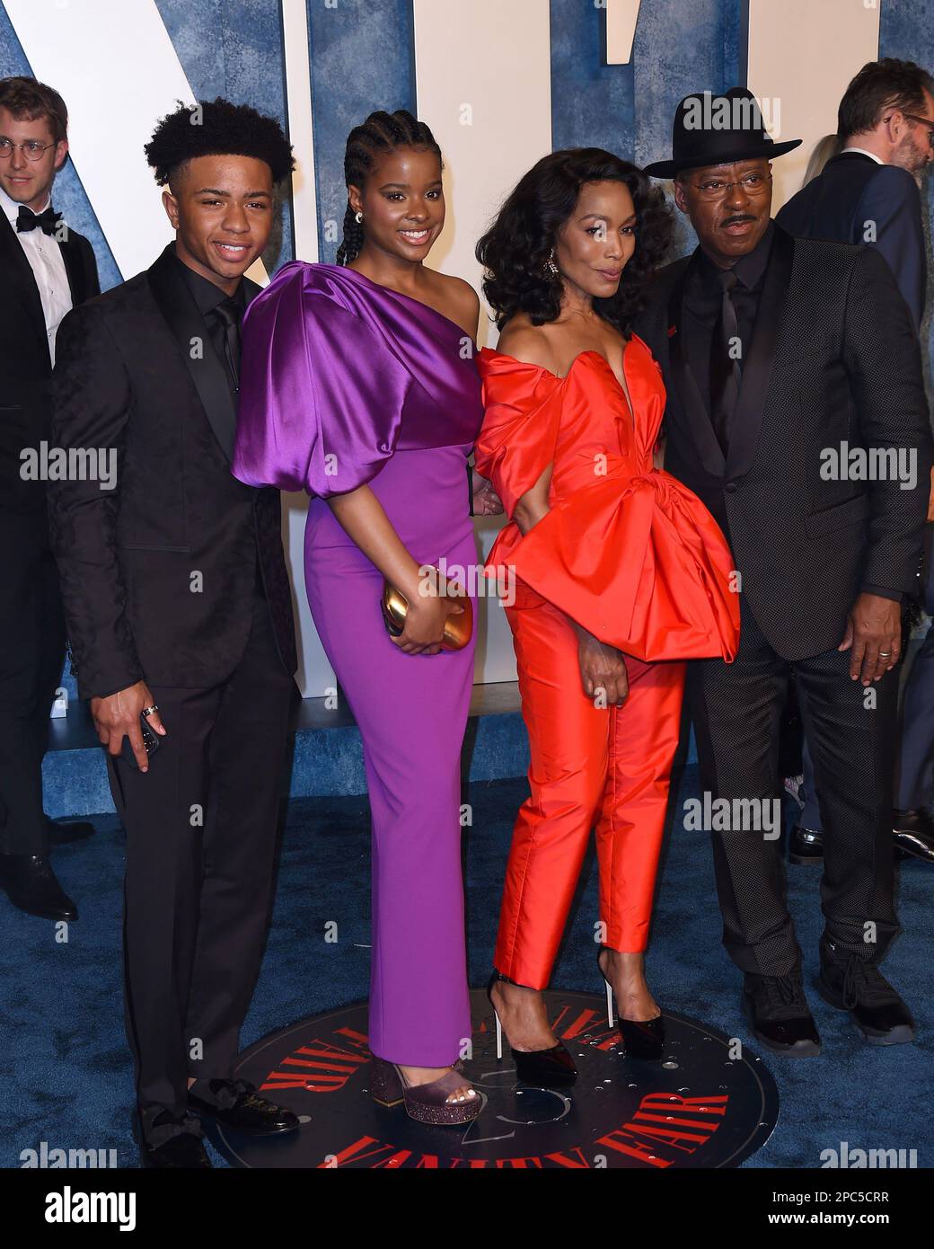 Los Angeles, CA. 12th Mar, 2023. Slater Josiah Vance, Bronwyn Golden ...