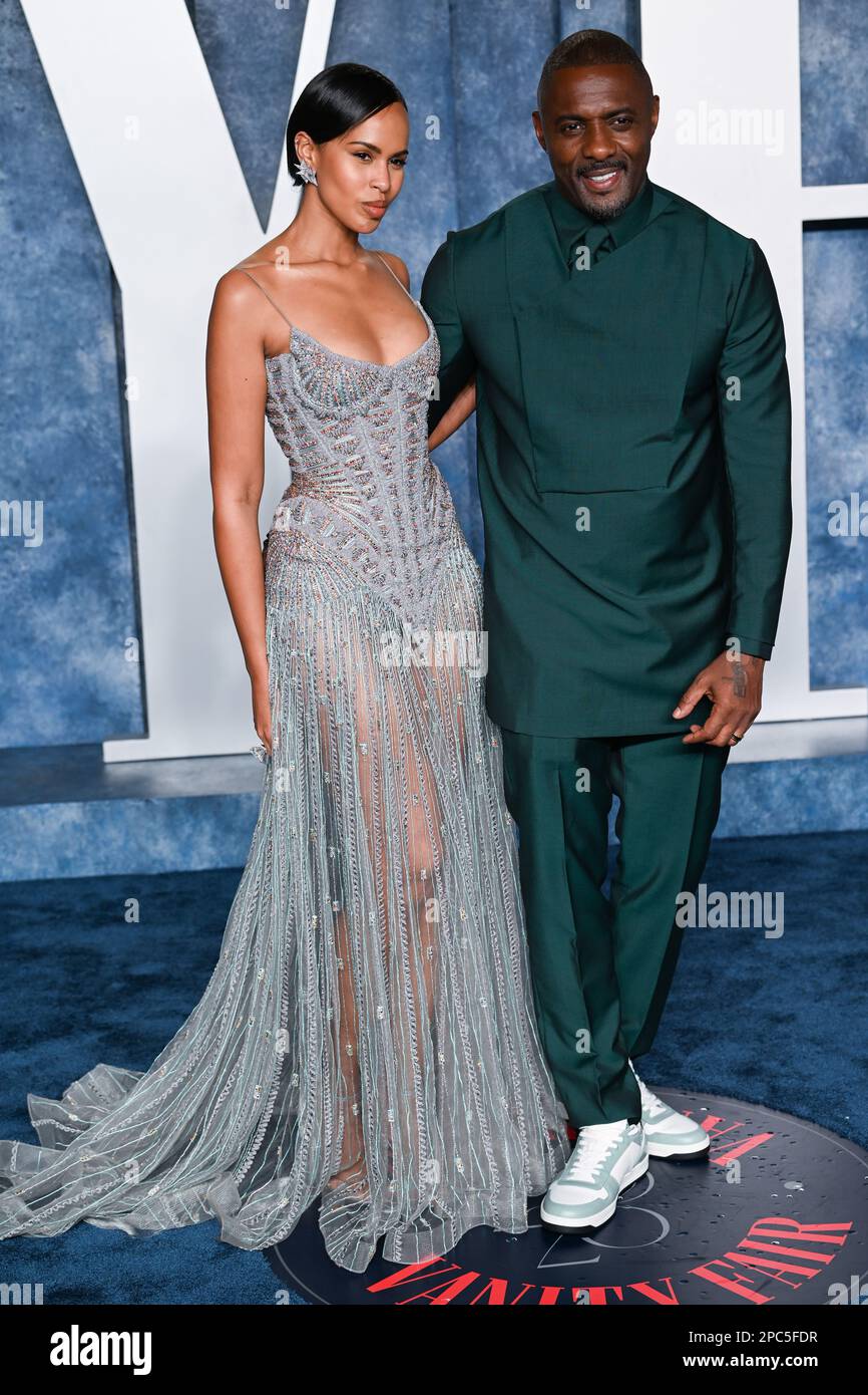 Los Angeles, USA. 13th Mar, 2023. Sabrina Elba and Idris Elba arriving ...