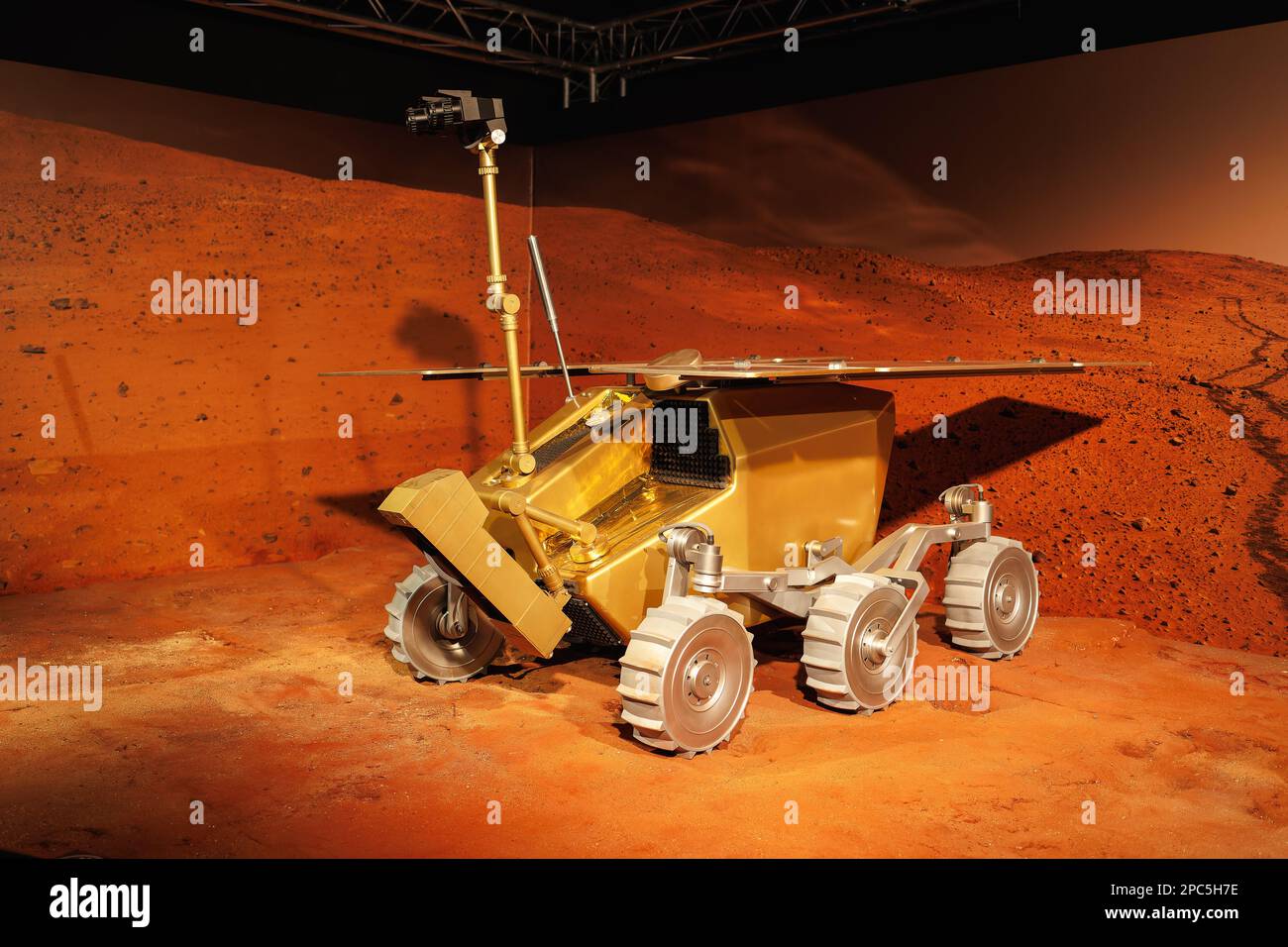 Mars Rover, Wheeled Motor Robot Vehicle designed to Travel on the ...