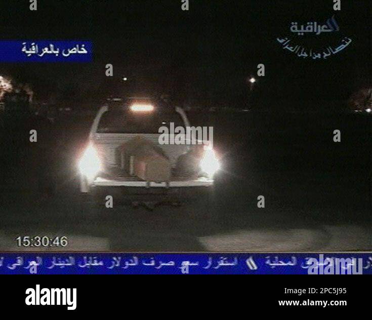 This image taken from Al-Iraqiya television Sunday Dec. 31, 2006 shows ...