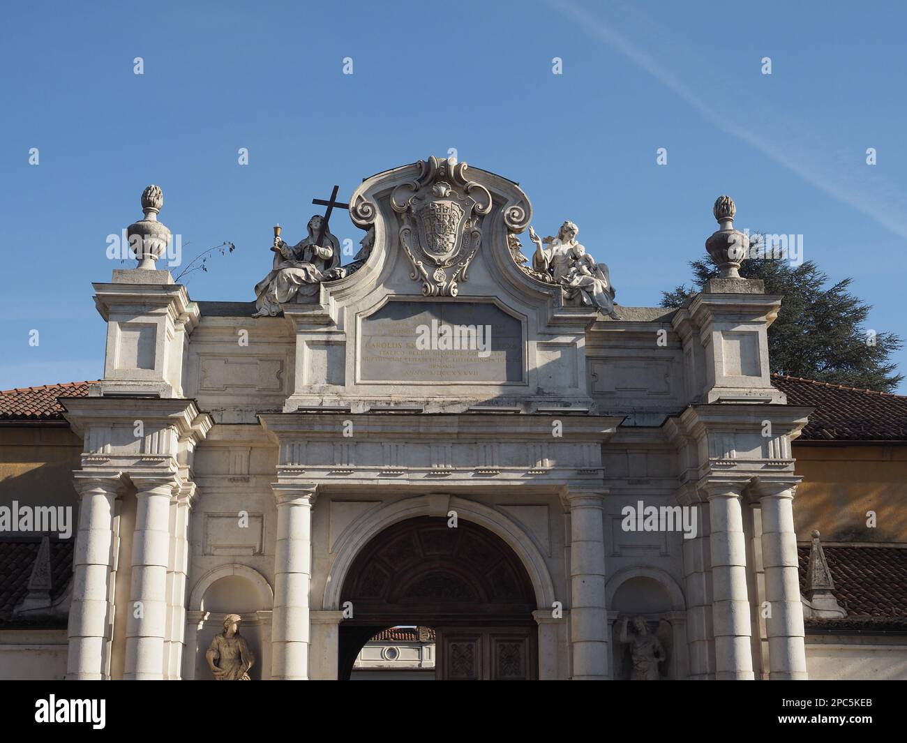 La Certosa former monastery and mental hospital in Collegno, Italy ...