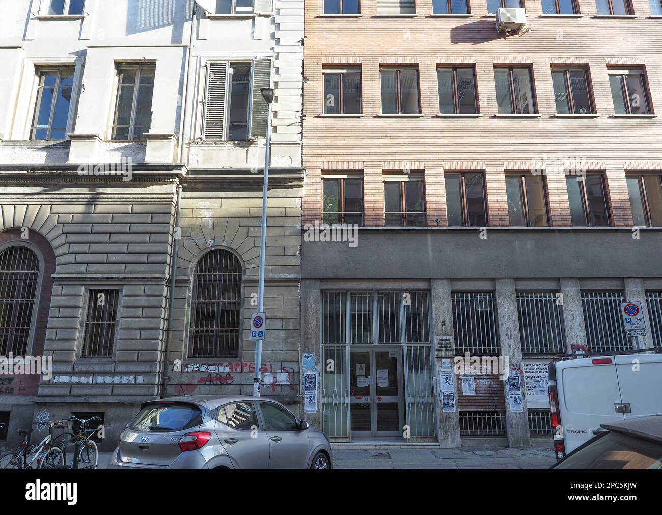 TURIN, ITALY - CIRCA JANUARY 2023: Turin University, faculty of ...