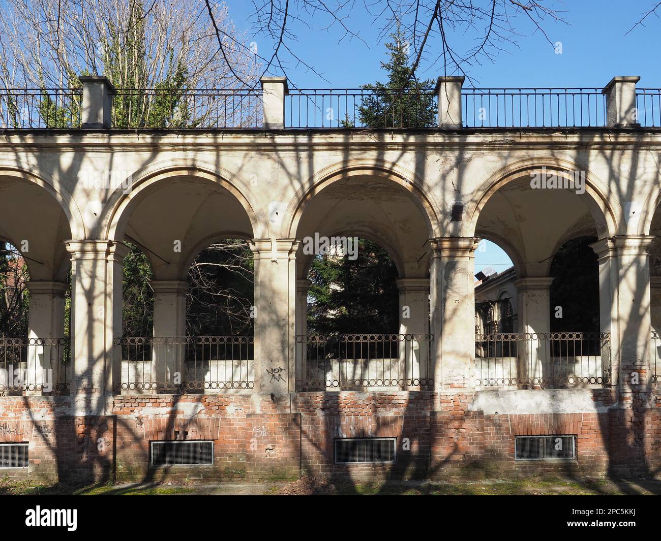 La Certosa former monastery and mental hospital in Collegno, Italy ...