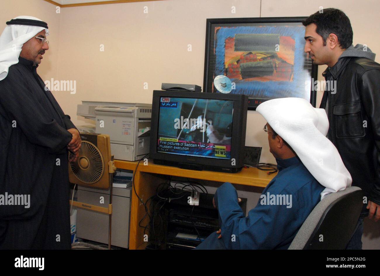 Kuwaiti citizens, from left, Mohammed Abdullah, Bader Al Kandari and Sameer Al Abdullah ...