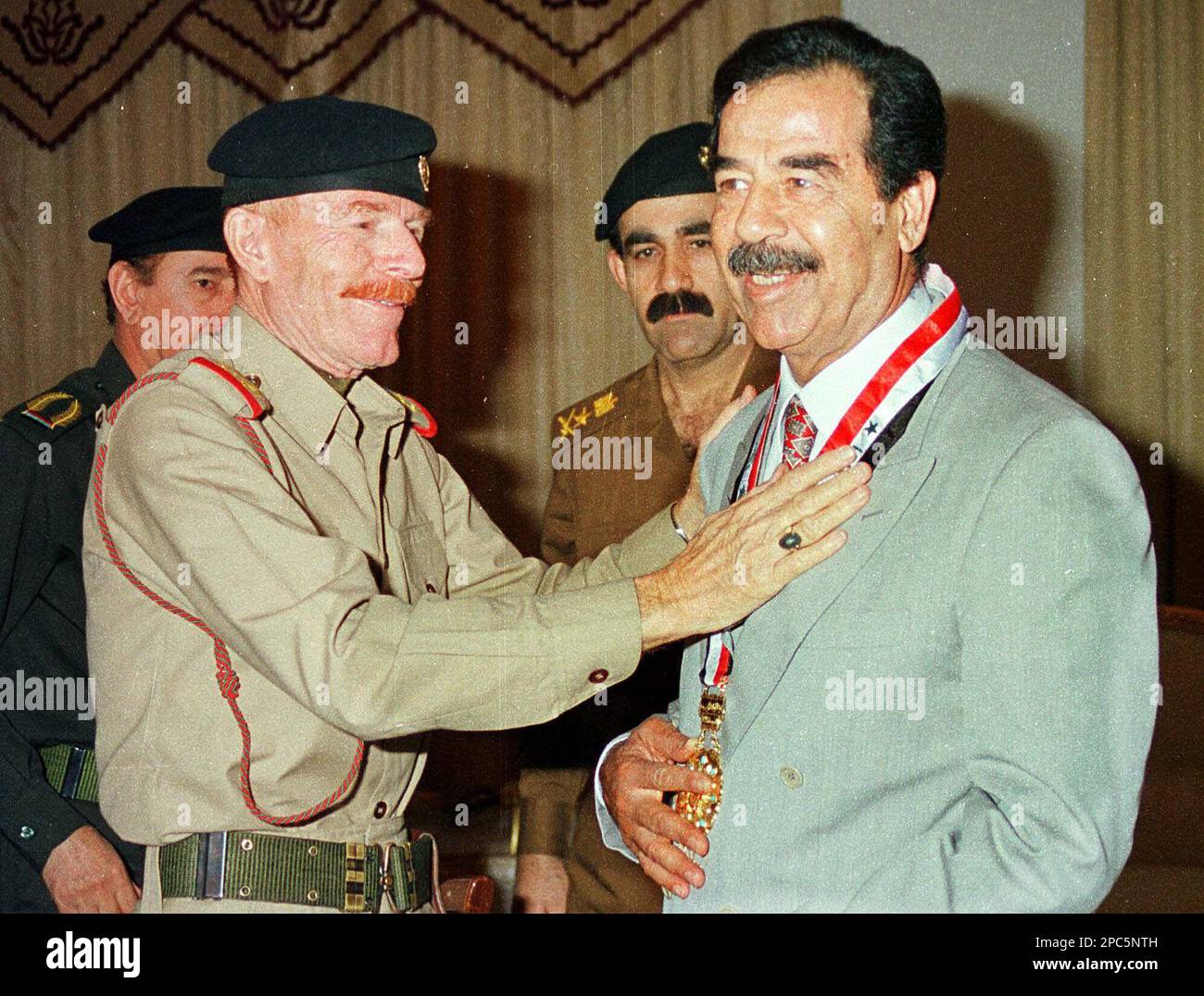 **FILE** Vice Chairman of the Iraqi Revolutionary Command Council Izzet ...