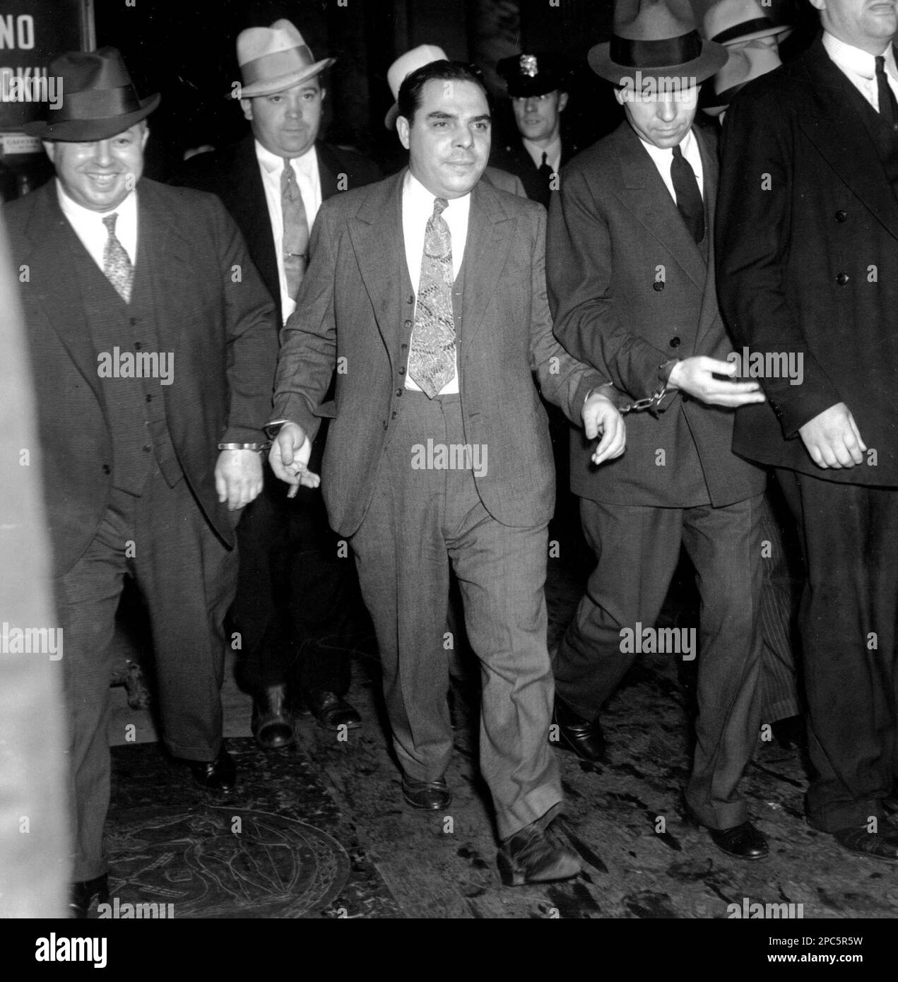** FILE ** Charles "Lucky" Luciano convicted of vice charges, is ...