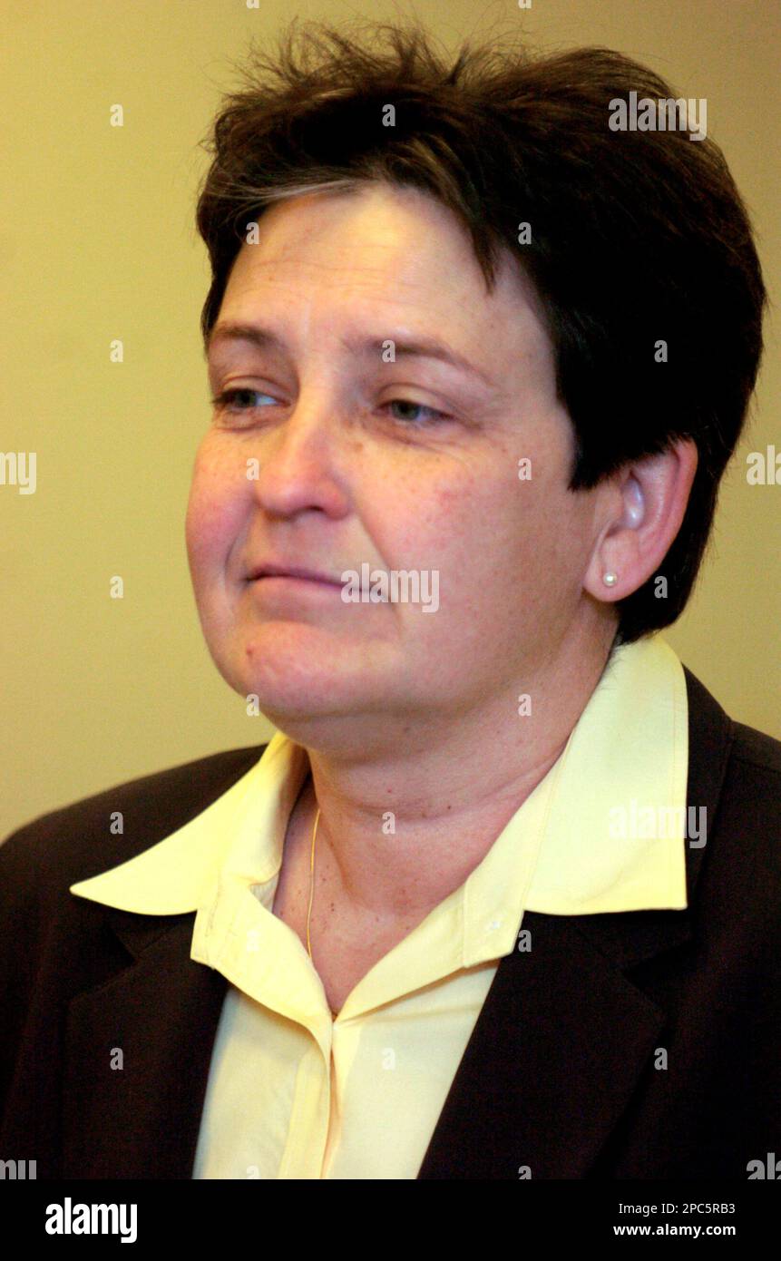 Kim Lettner, is introduced as the new chief of the Capitol Police on ...