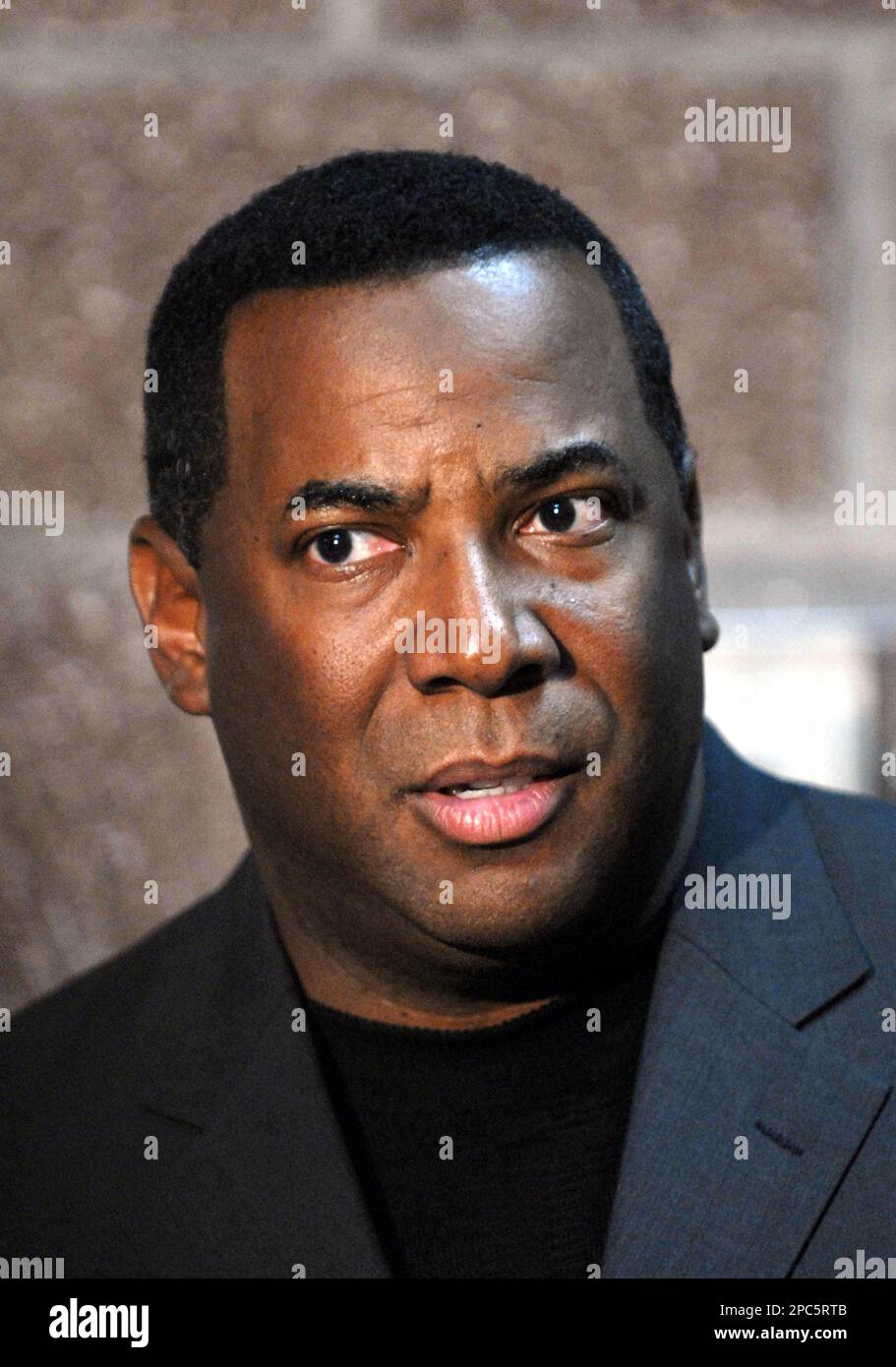 New Orleans Police Superintendent Warren Riley speaks to reporters ...