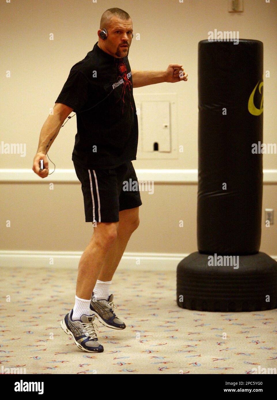 Chuck "The Iceman" Liddell, Ultimate Fighting Championship light ...