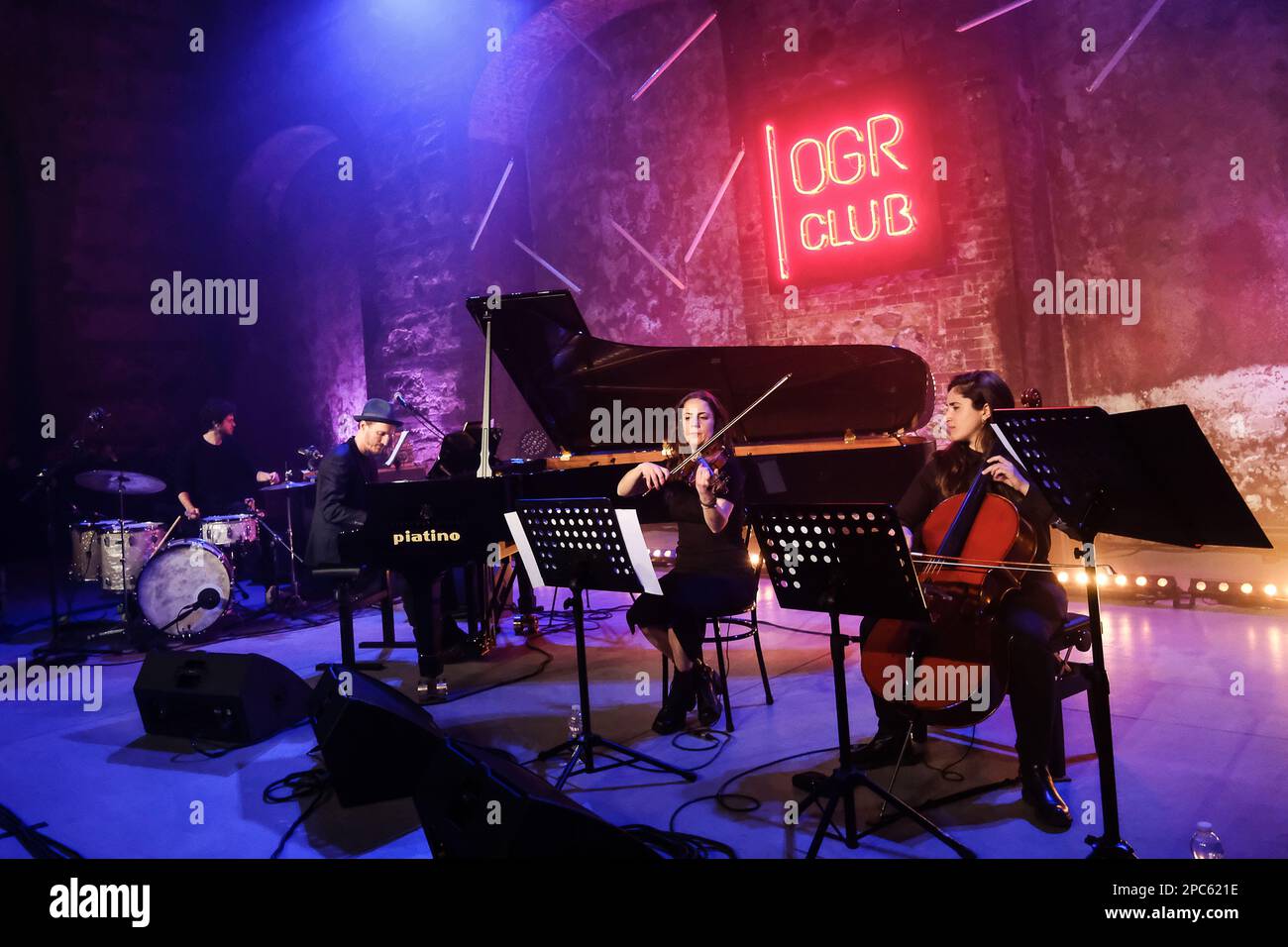 Turin, Italy. 13th Mar, 2023. Jeremiah Fraites, co-founder of the band ...