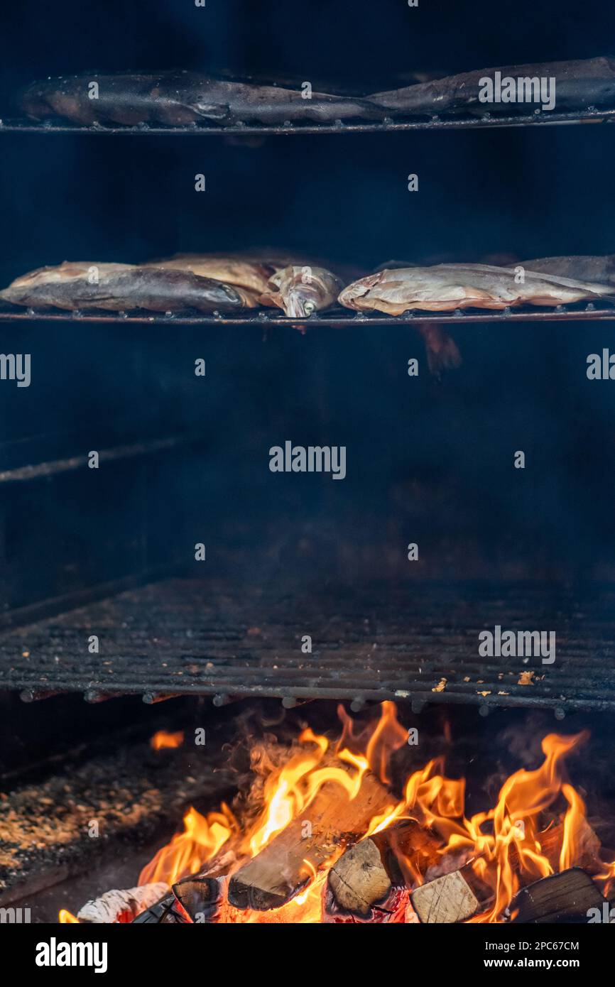 Various dried food seafood hi-res stock photography and images - Alamy