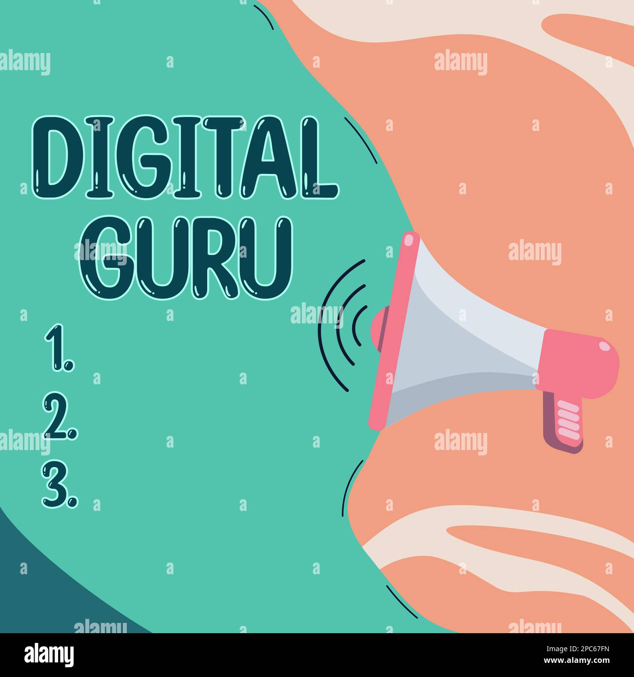 Handwriting text Digital Guru. Word Written on teacher and intellectual ...