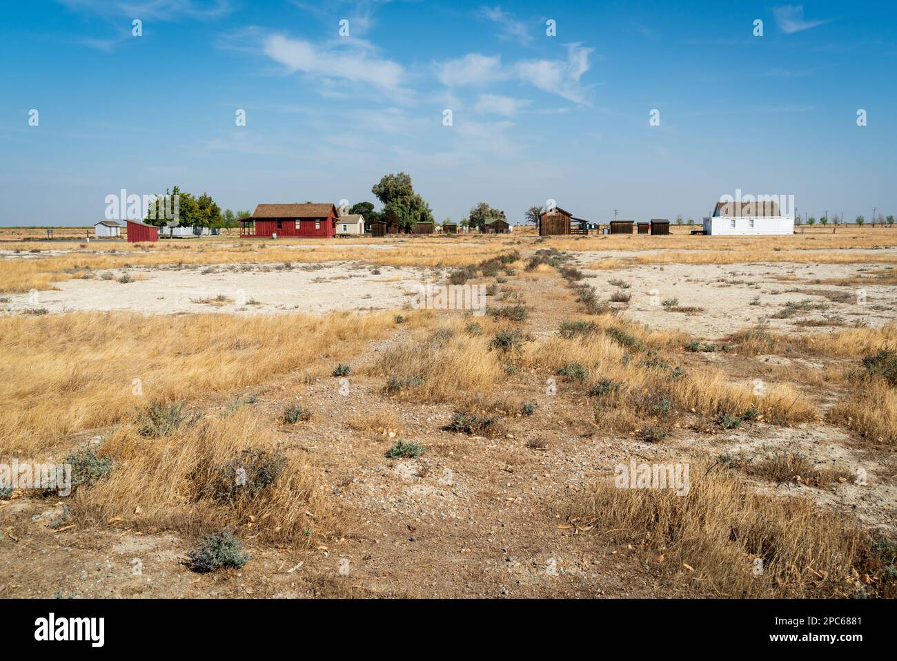 Colonel Allensworth State Historic Park, California Stock Photo - Alamy