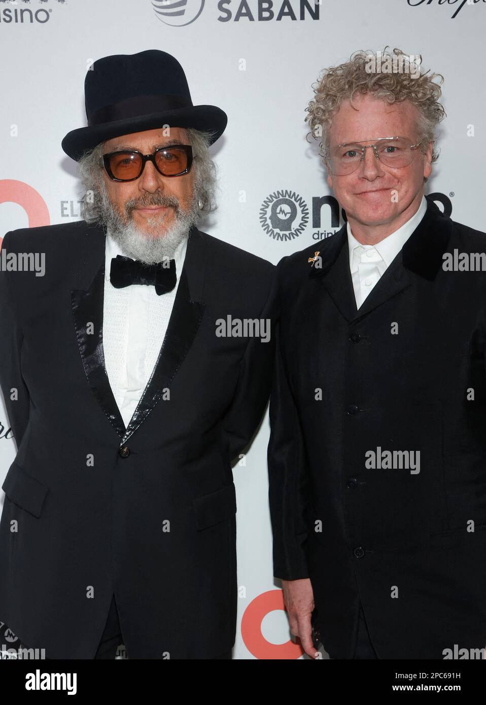 Los Angeles, United States. 12th Mar, 2023. Chris Levine and Roger ...