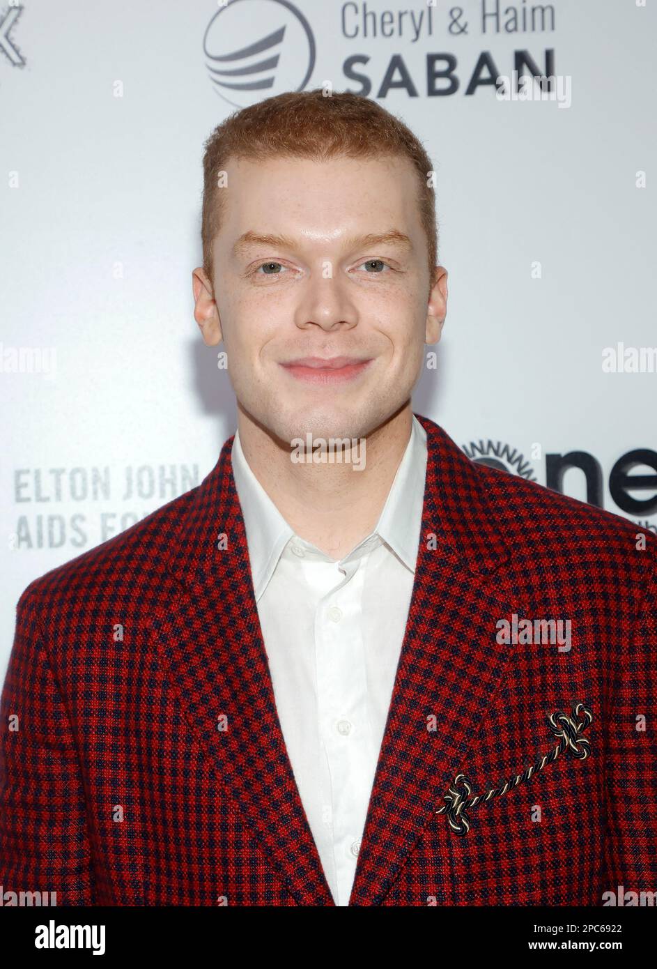 Cameron Monaghan attends the Elton John AIDS Foundation's 31st Annual ...