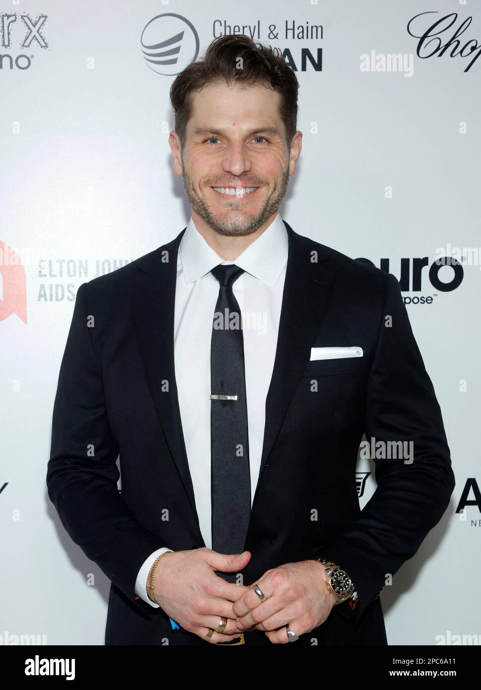 Lou Ferrigno Jr attends the Elton John AIDS Foundation's 31st Annual ...