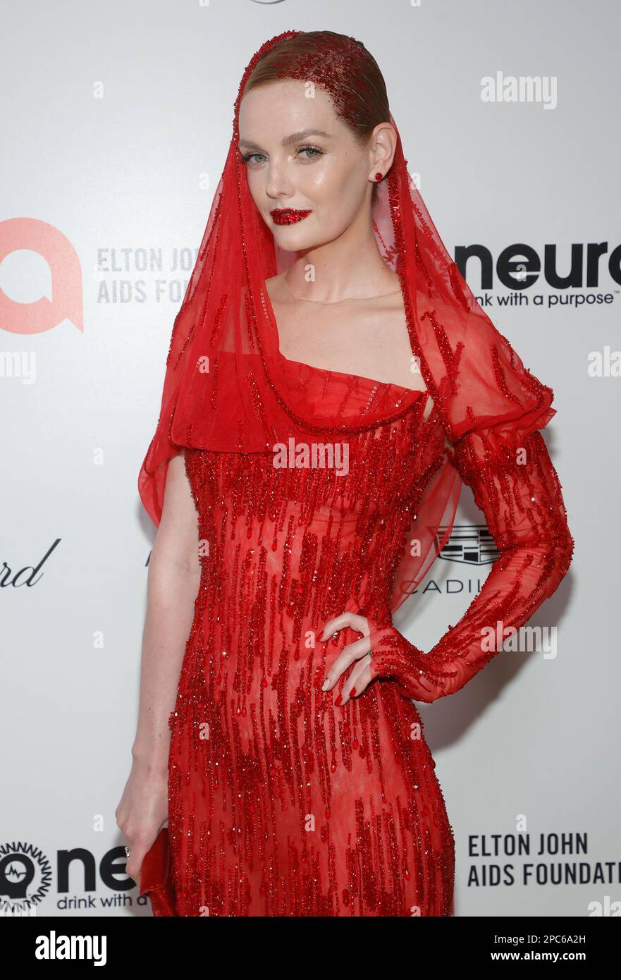 Lydia Hearst-Shaw attends the Elton John AIDS Foundation's 31st Annual ...