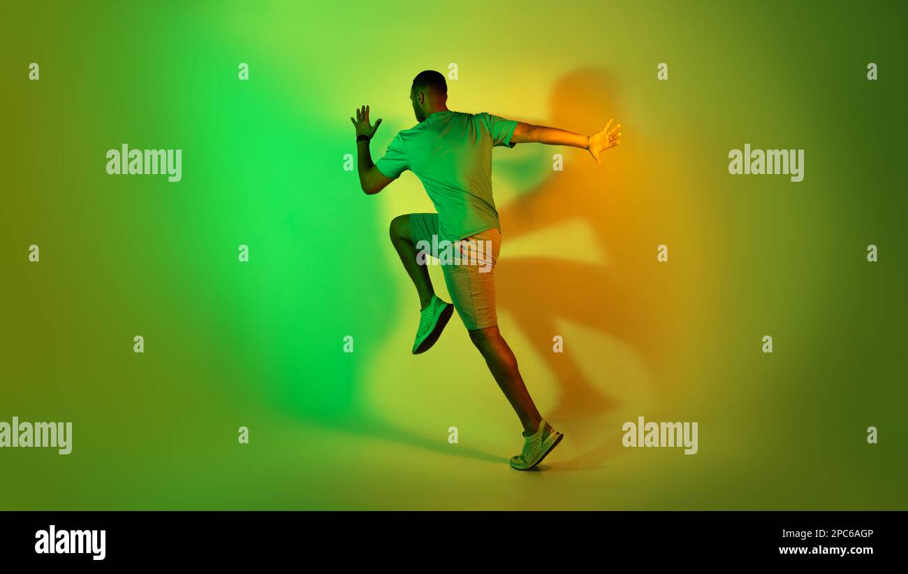 Green neon sneakers hi-res stock photography and images - Alamy