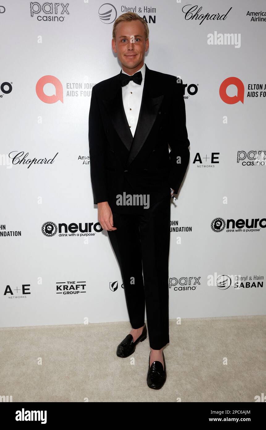 Michael Reinert attends the Elton John AIDS Foundation's 31st Annual ...