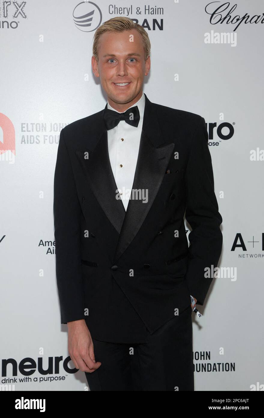 Michael Reinert attends the Elton John AIDS Foundation's 31st Annual ...