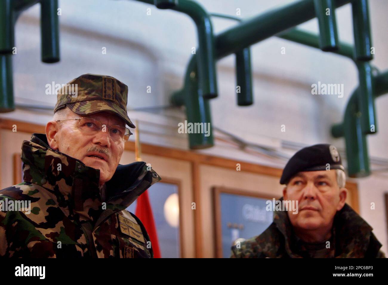 Chief of Armed Forces of Switzerland, Lieutenant General Christophe ...